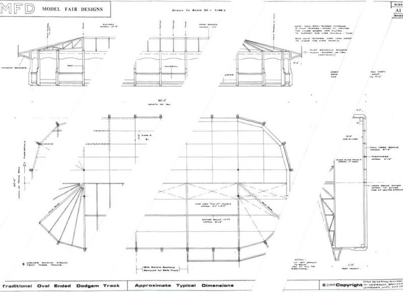 1/48th scale fairground models - Fairground models